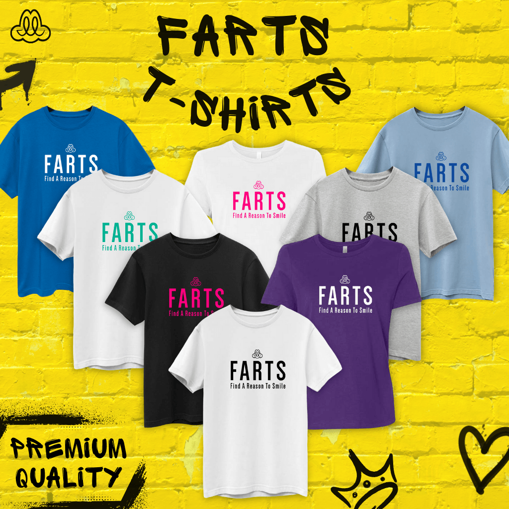FARTS T-shirts – FARTS Apparel - Find A Reason To Smile
